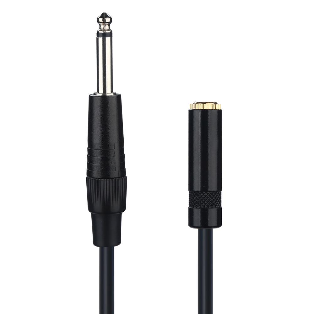 6.35mm Male to3.5mm Female Extension Stereo Audio Cable for Headphones ...