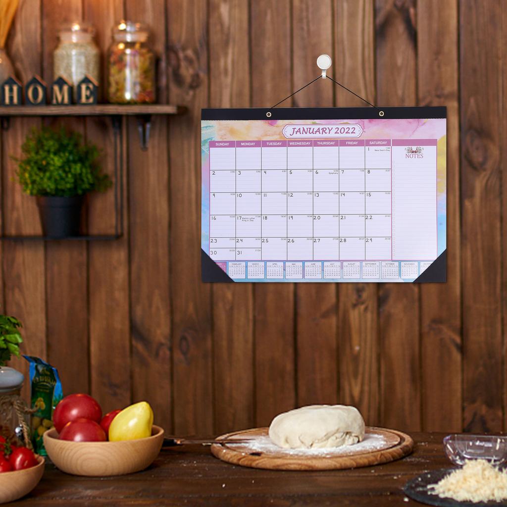 Cheap 2022 Desk Calendar - 18 Monthly Desk / Wall Calendar 2-in-1 17x12 ...