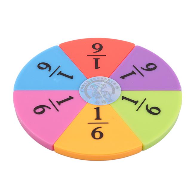 Buy Learning Resources Math Fraction Circles Teaching Aids Board ...