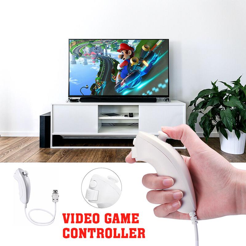 Buy Nunchuck Video Game Controller Remote for Nintendo Wii/Wii U ...