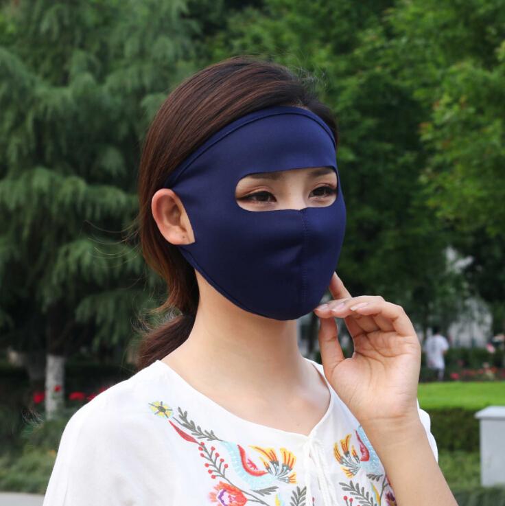 Buy Summer Outdoor Ice Silk Dustproof Breathable UV All-inclusive ...