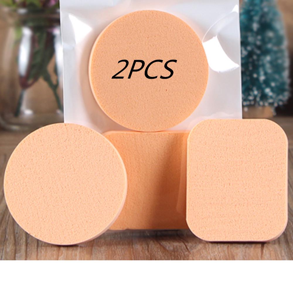 2PCS Beauty Cosmetic Facial Face Sponge Powder Puff uygun fiyatlı satın ...