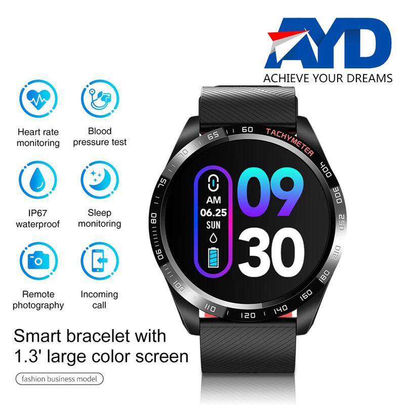 Buy IP67 waterproof fitness smart watch with heart rate and blood ...