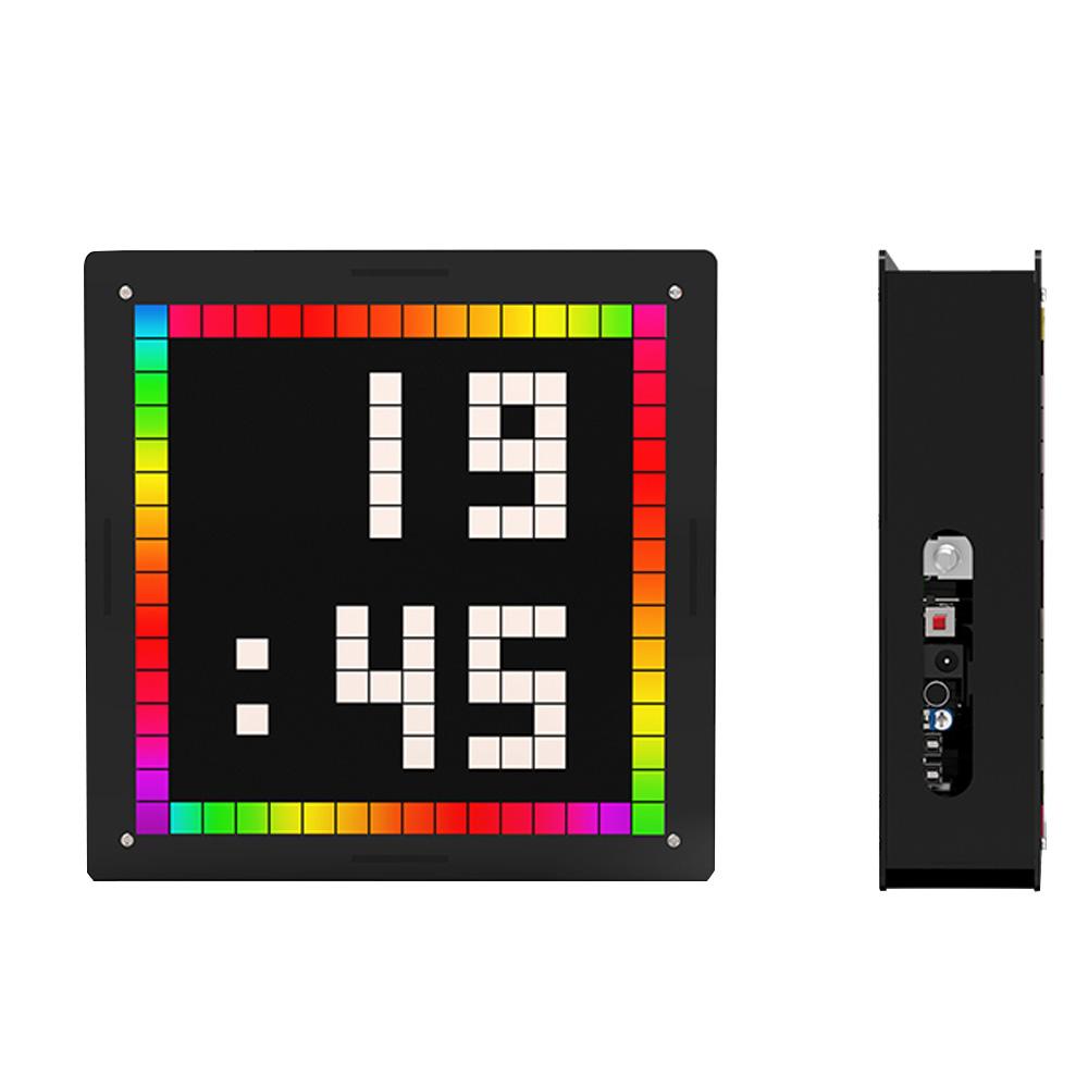 Time Box Pixel Art Bluetooth Speaker 19x19 LED display APP Control ...