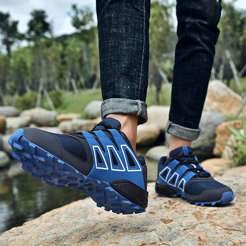Buy Men Climbing Shoes Cross Country Running Hiking Breathable Solomon ...