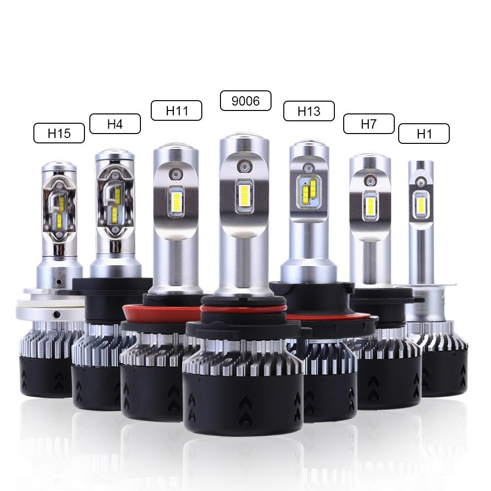 LED Car Headlight Bulbs H7 H4 H1 H3 H11/H8 H13 H15 9005 9006 70W 10000LM 6500K Driving Fog Light ...
