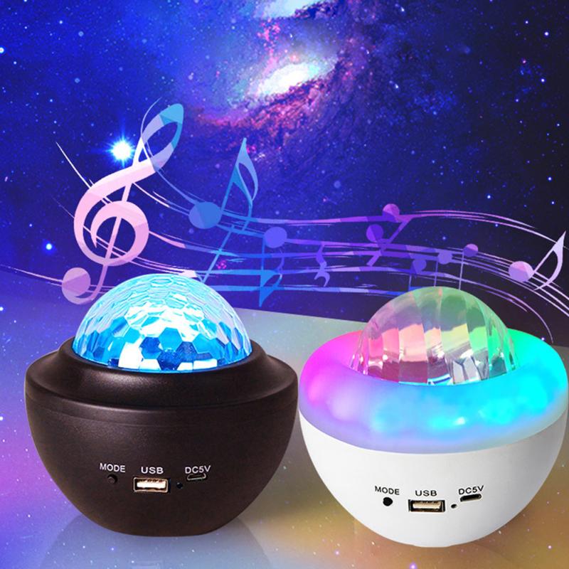 Buy Led Projection Lamp 10 Mode Colorful Romantic Starry Sky Projector ...
