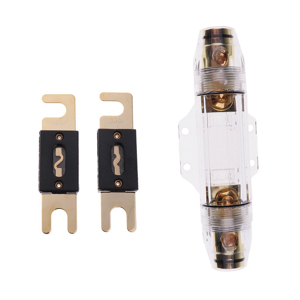 Buy ANL Fuse Holder Distribution Inline Plated Free with 100A 200A ...