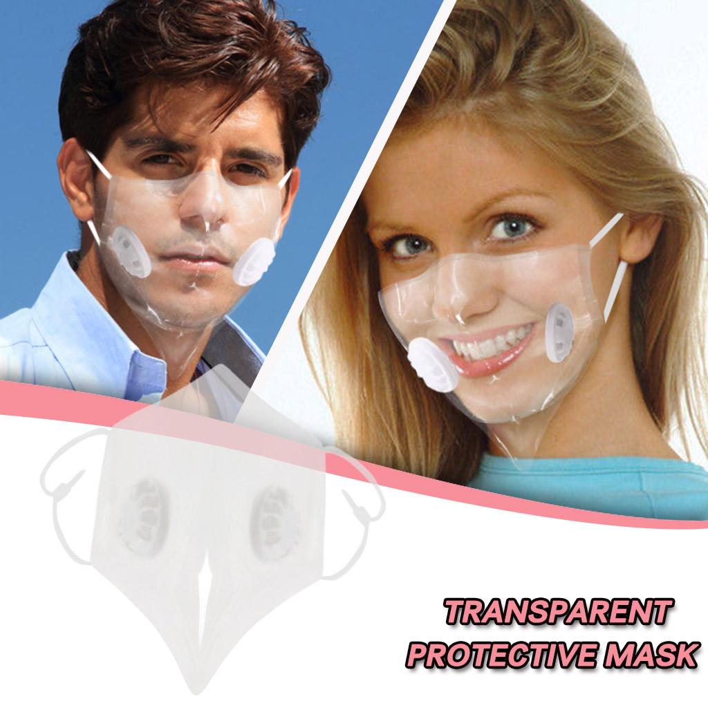 Buy Transparent Mask With Valve Visible Expression For The Deaf And ...