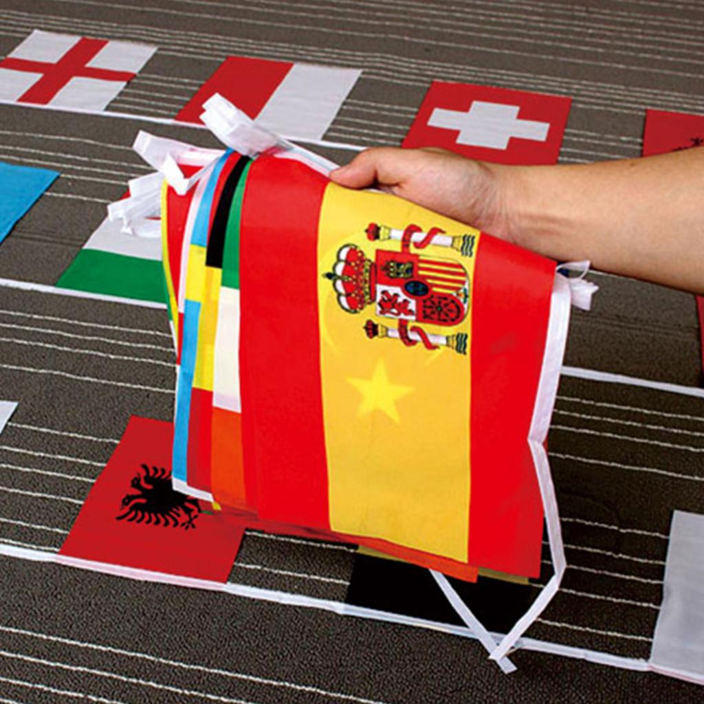 Buy Countries Flags Football European Championship String Flag Banner ...