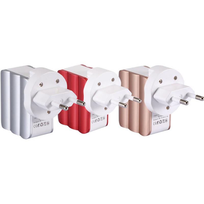 Buy 1* 5V 2.4A Dual USB 2-Port Mobile Phone Wall Charger Power Adapter ...