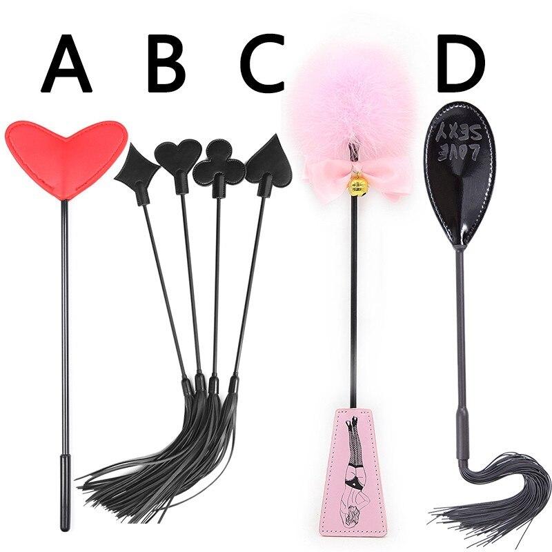 Buy Heart Shape Love Tickled Spanking Paddles Whips Bondage Punish ...