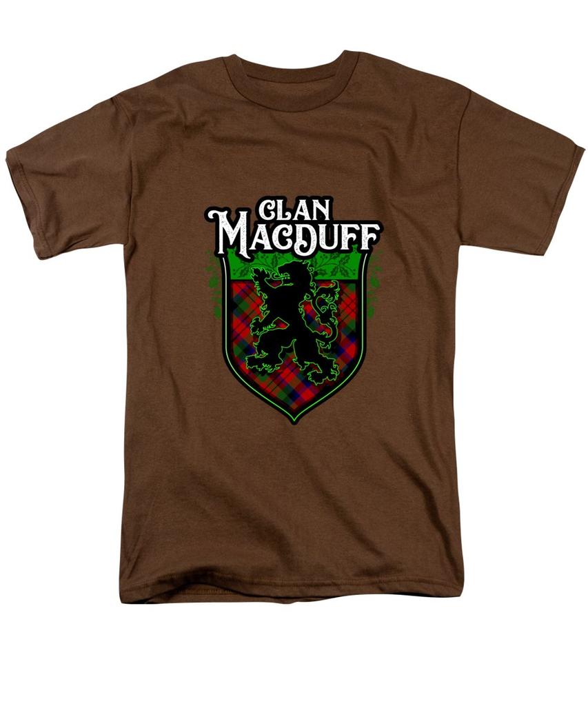 Buy Men Premium Cotton clan macduff surname Print Tees Funny Harajuku ...