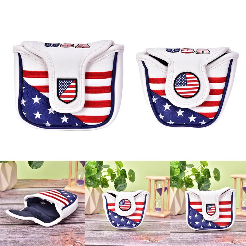 USA Mallet Putter Cover Golf Headcover For TaylorMade Spider Tour ...