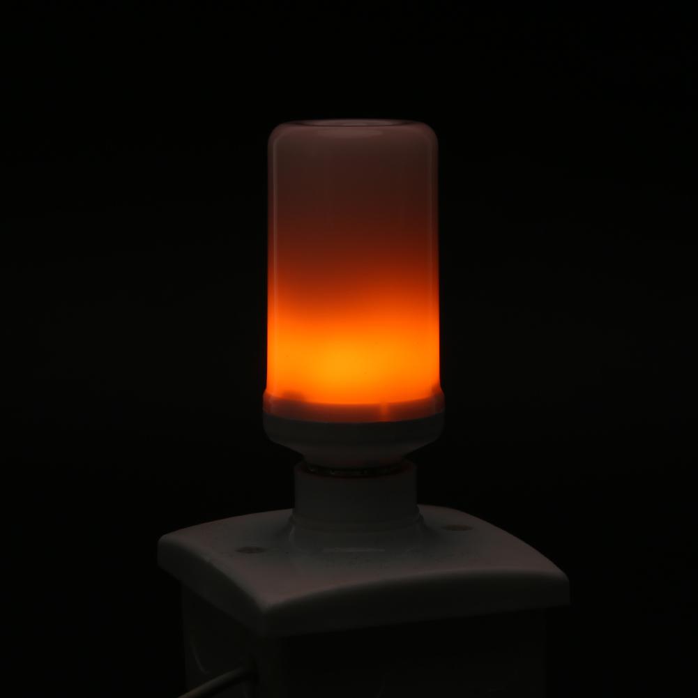 Buy E27 96 SMD 2835 LED Flame Bulb Emulation Fire Effect Lamp ...