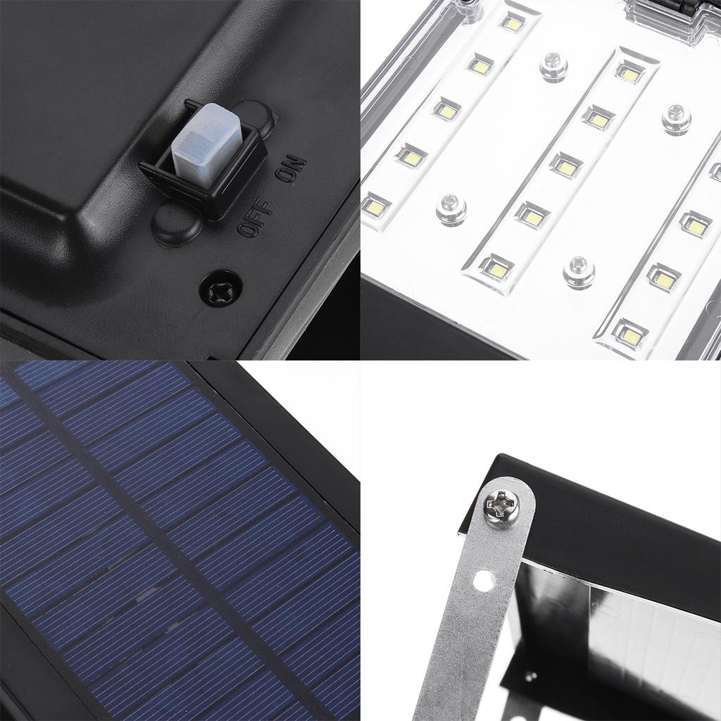 Buy Solar Power PIR Motion Sensor Wall Light Outdoor Waterproof Garden Lamp LED at affordable ...