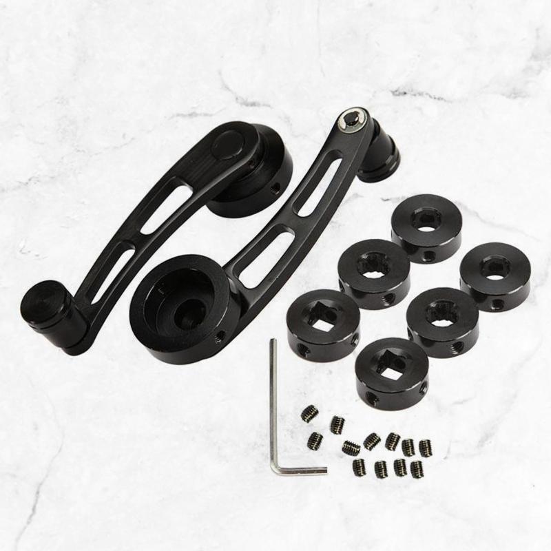 Satın alın 2Pcs Universal Aluminum Alloy Car Window Handle Winder Riser ...