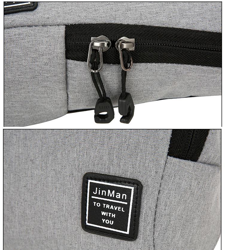 Buy Encontrar Unisex Anti-Theft Male Chest Bag Men Hidden Shoulder ...