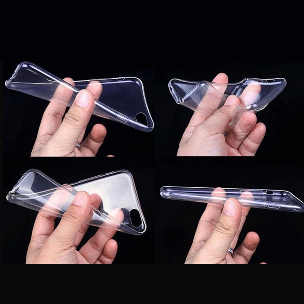 Ultra-thin Slim Transparent Clear Soft TPU Case Cover for Samsung ...
