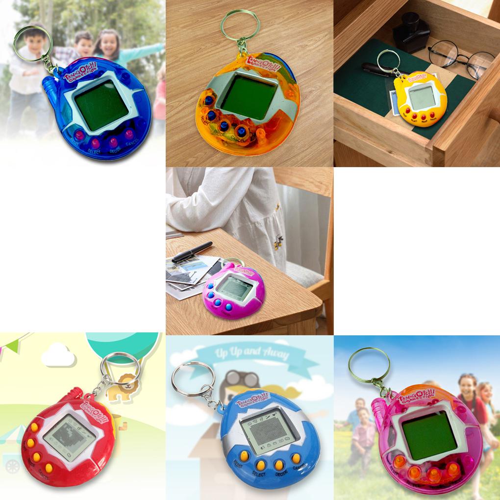 Buy Multi-Colors Funny Nostalgic Virtual Cyber Pet Toy Portable Pocket ...