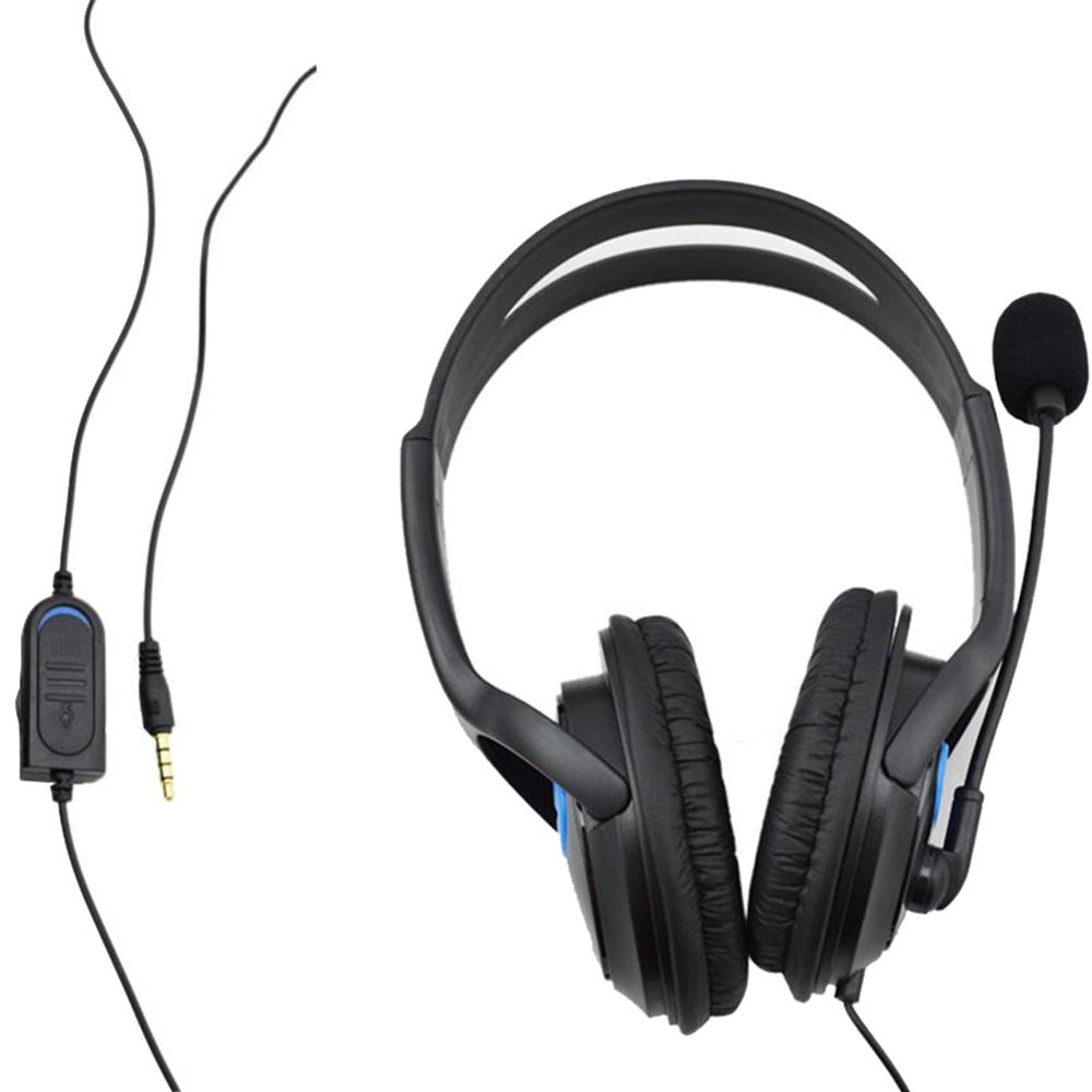 Buy Gaming Headset For PS4 Wired Headphones 3.5mm Deep Bass Earphone ...