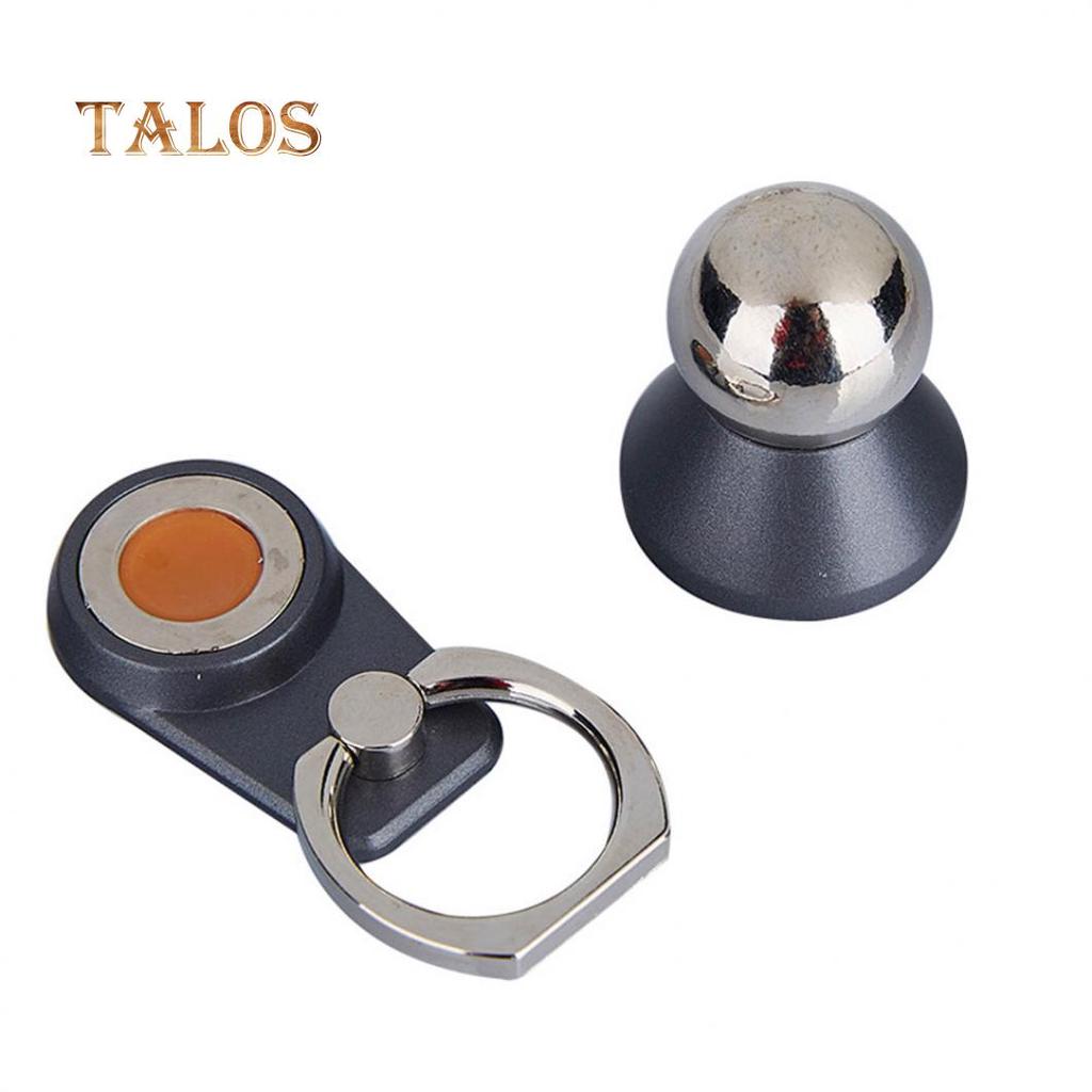 Buy Universal 360 Degree Magnetic Ball Phone Finger Ring Holder Car ...