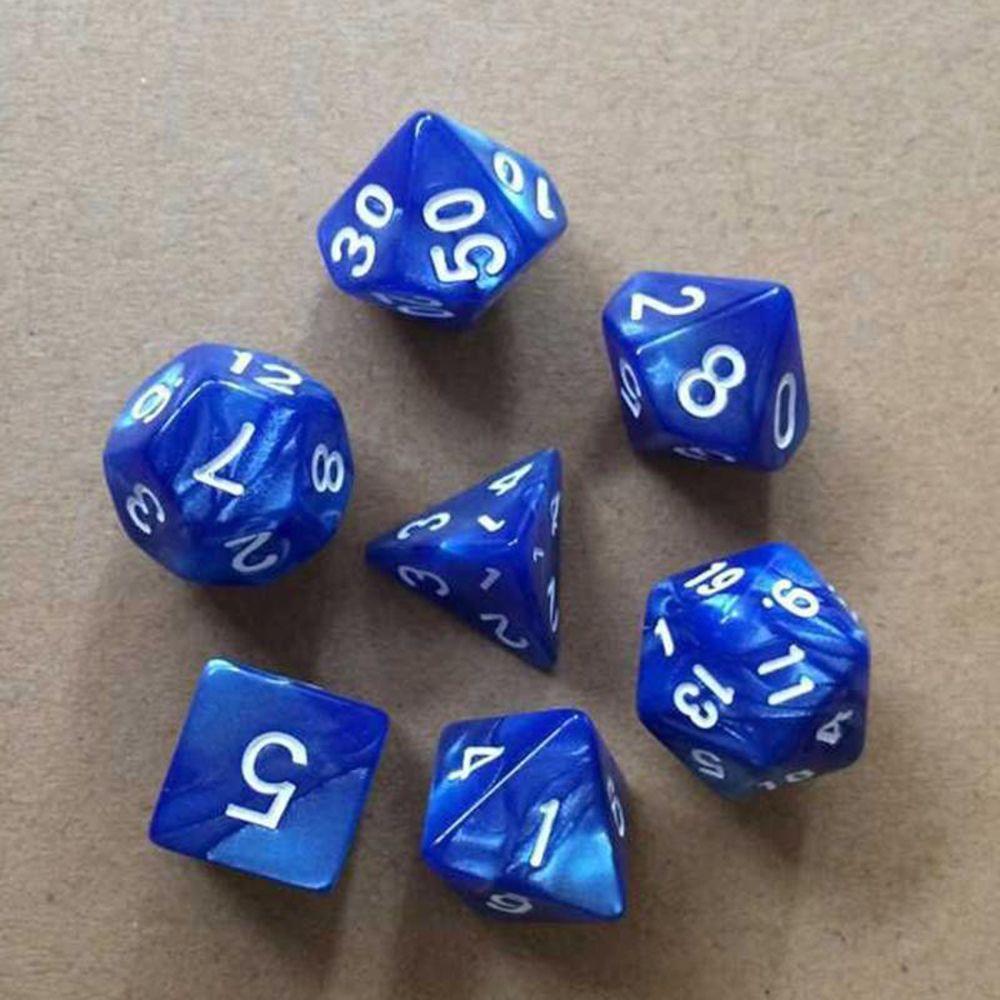 Buy Playing Games D4 D6 D8 D10 D12 D20 Desktop Board Game Acrylic Dice ...