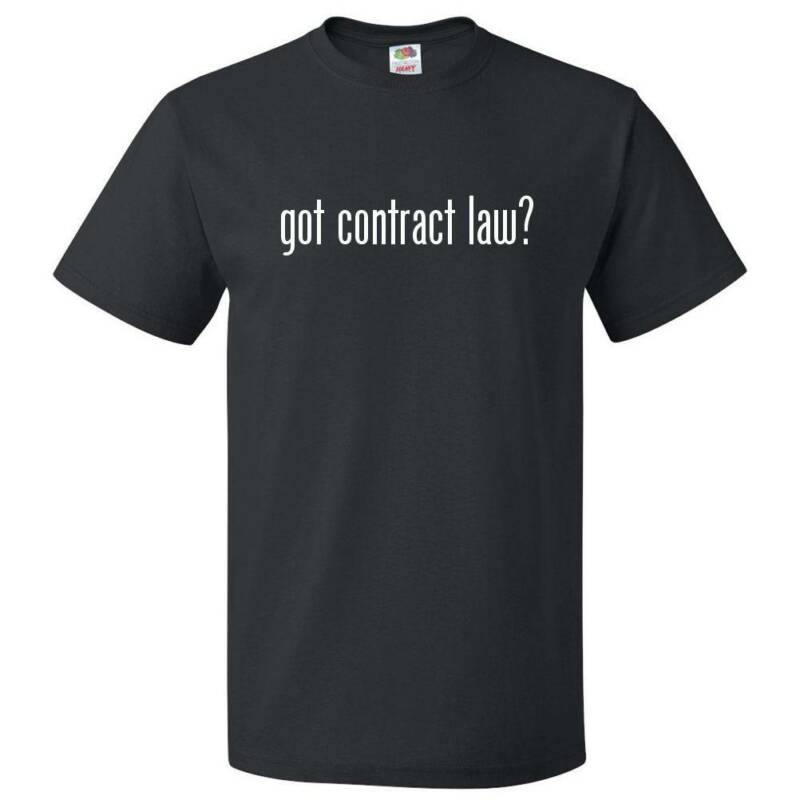 Buy Got Contract Law T Shirt Tee Graphic Men Shirt T-Shirt Printed ...