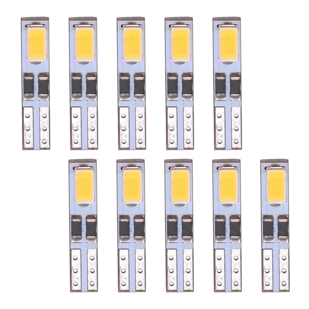Buy 10X White T5 5630 2SMD LED Bulbs High Power Super Bright for ...