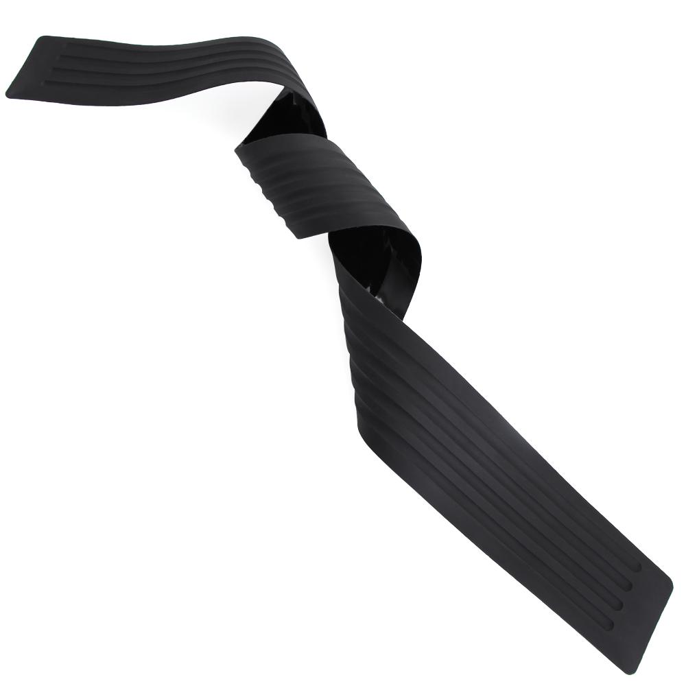 Crash proof rubber strip GZDL 1pc black black car trunk rear sill ...