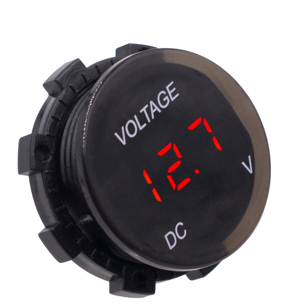 Buy VOL Car Modified Instrument Car Voltmeter Meter Universal ...