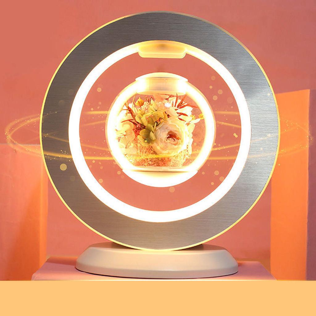 Cheap Maglev Flower Float Lamp Gift Magnetic Levitation Toys Floating ...