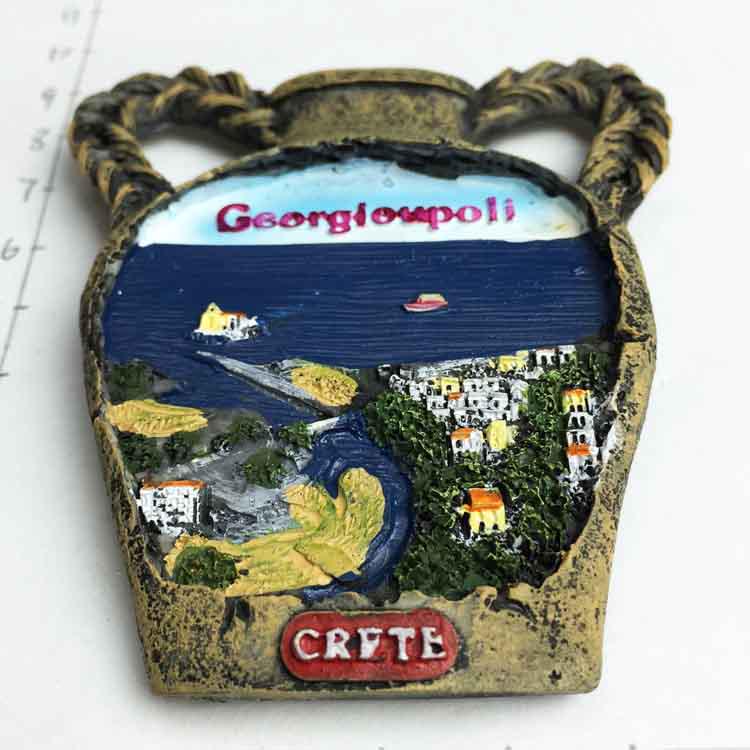 Buy Crete Magnet Refrigerator Sticker Fridge Magnet Travel Souvenirs at ...