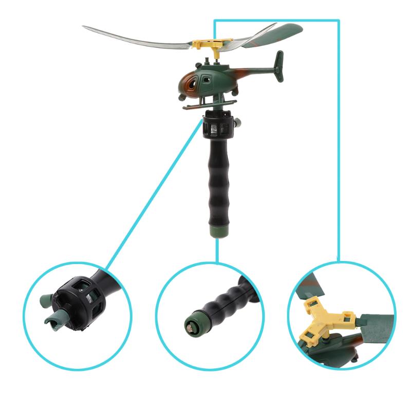 Toy Powered Helicopter With Handle Pull Wire uygun fiyatlı satın alın ...