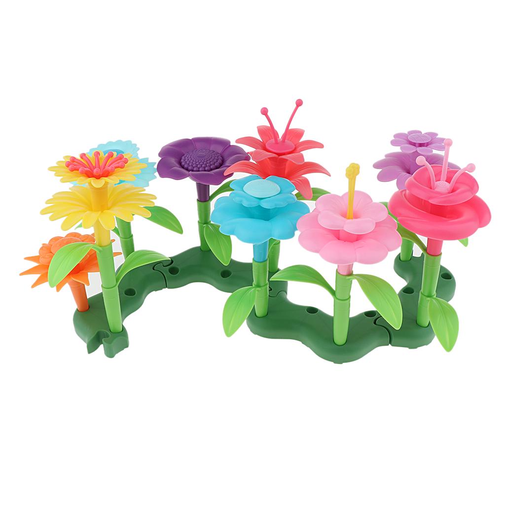 Buy DIY Flower Arrangement Toy Build a Bouquet Floral Stacking Set ...
