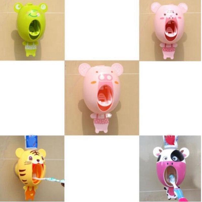 Buy New Cute Touch Automatic Auto Squeezer Toothpaste Dispenser Hands ...
