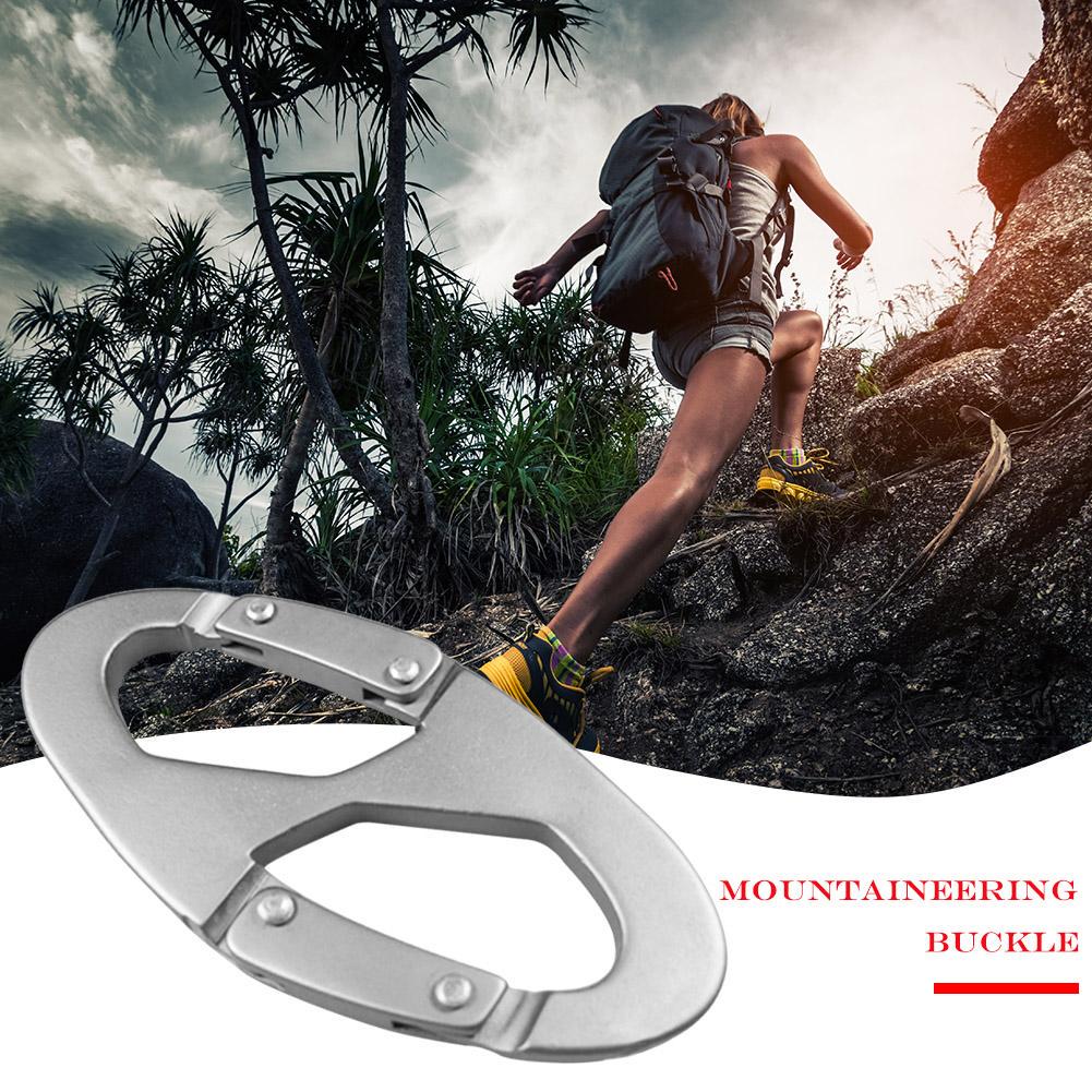 Satın alın Outdoor Sports 8-Shaped Small Carabiner Keychain Climbing ...