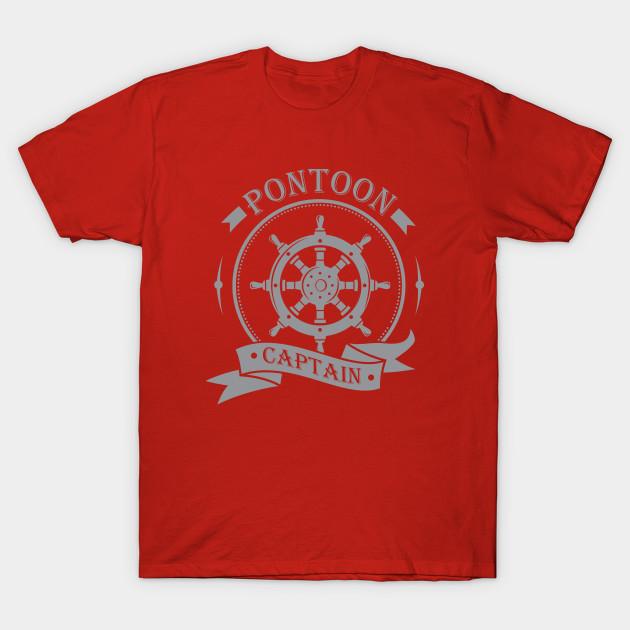 Buy Unisex Fashion TShirt pontoon captain boat float tubes boating ...