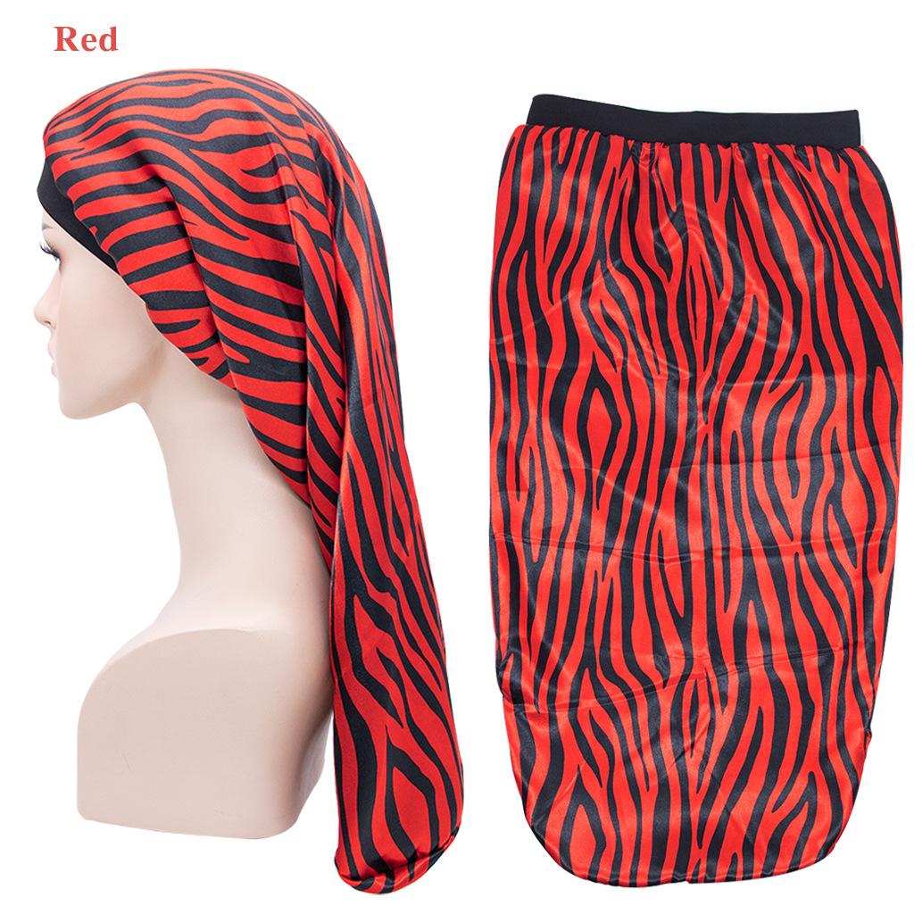 Buy Women High Elastic Nightcap Satin Bonnet Night Sleep Cap Sleeping ...