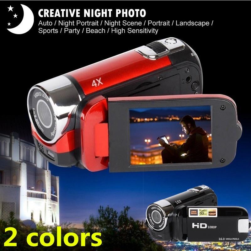 Digital Camera LCD DV HD 1080P DV Camcorder Video Camera 1600W 4X ...