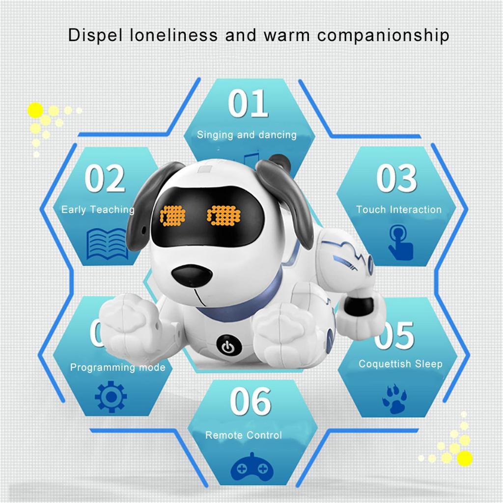 Buy Remote Control Doll Multi-Function Intelligent Robot Dog at ...