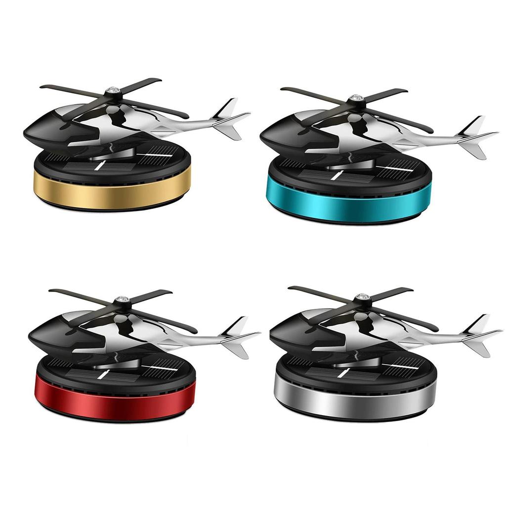 Buy Aviation Car Air Freshener | Solar Power Rotating Helicopter Auto ...