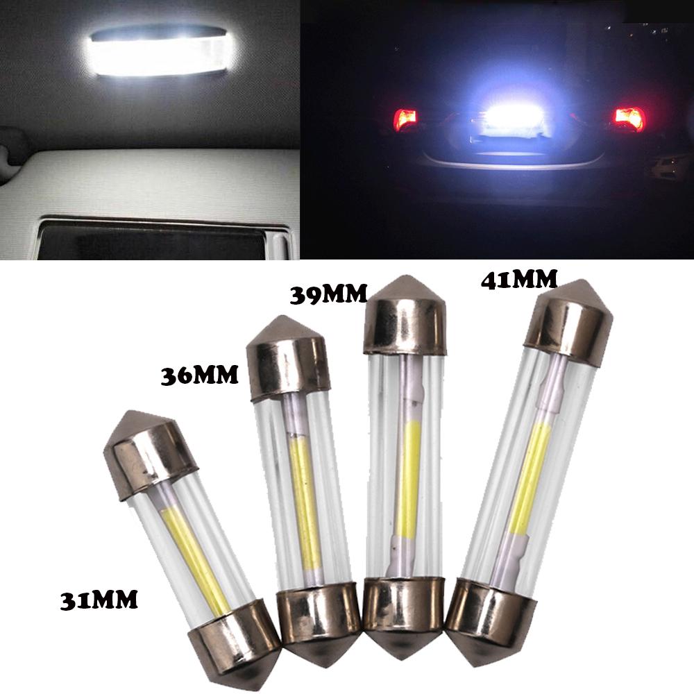 Buy Portable COB License C5W Bulb Auto Light Car Interior Lamp LED at ...