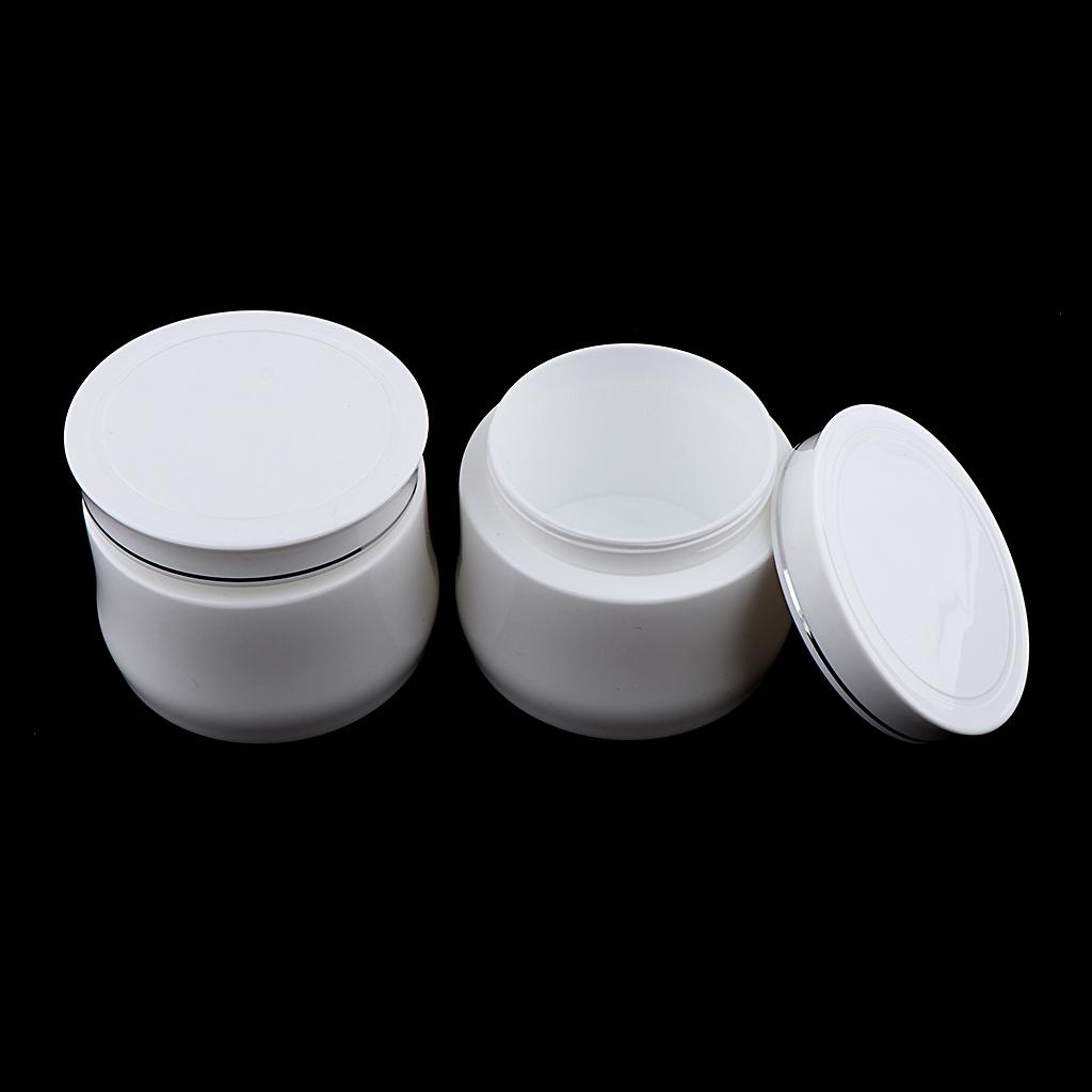 Buy 2pcs Empty Bottle Cosmetic Jars Box for Makeup Face Cream Essential ...