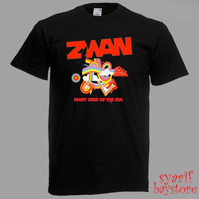 Zwan Rock Band Logo Mens Black T Shirt Size Arrival Mens T -Shirt O ...