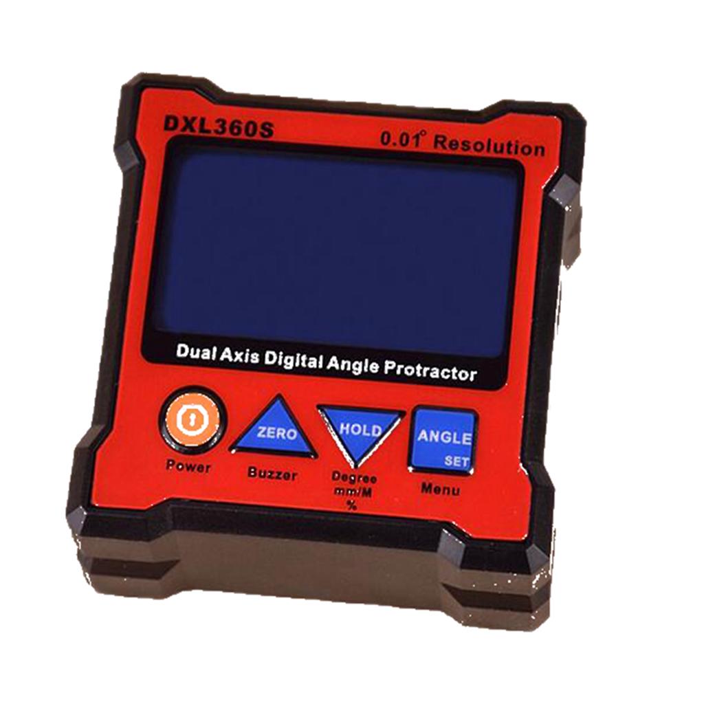 Buy DXL360S Dual Axis Digital Angle Protractor LCD Inclinometer at ...
