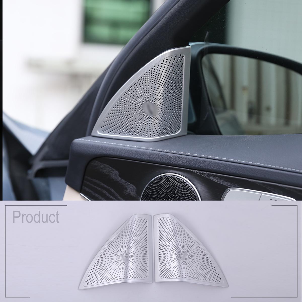 Cheap Car Tweeters Speaker Cover Trim With Logo for Mercedes Benz C ...