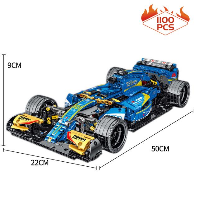 Buy High-tech Series Simulation Racing Car Building Blocks Super Sport ...