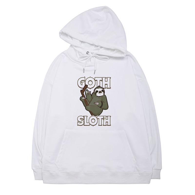 Autumn Goth Sloth Gothic Funny Emo Cute Sloths Sloth Life Print Unisex ...