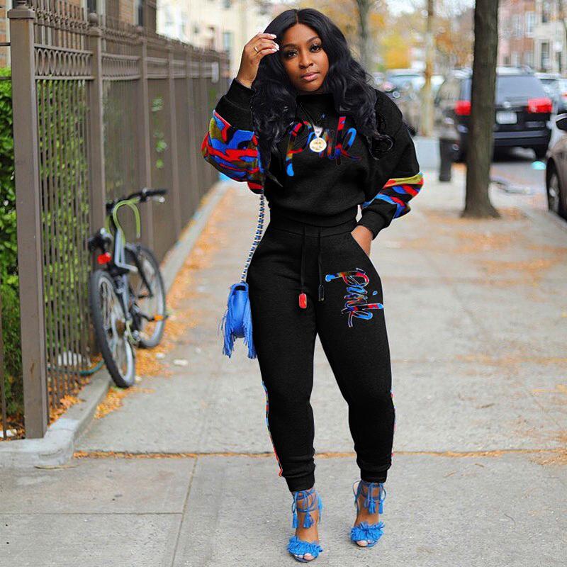 Buy Ins 2020 Women Tracksuit Spring Sports Suits Street Casual ...